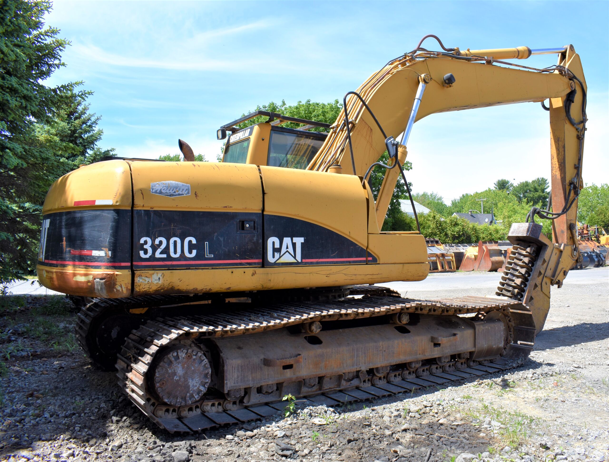 Excavatrices, CAT 320 C, SN 01837, 2001 - Équipements Forcier