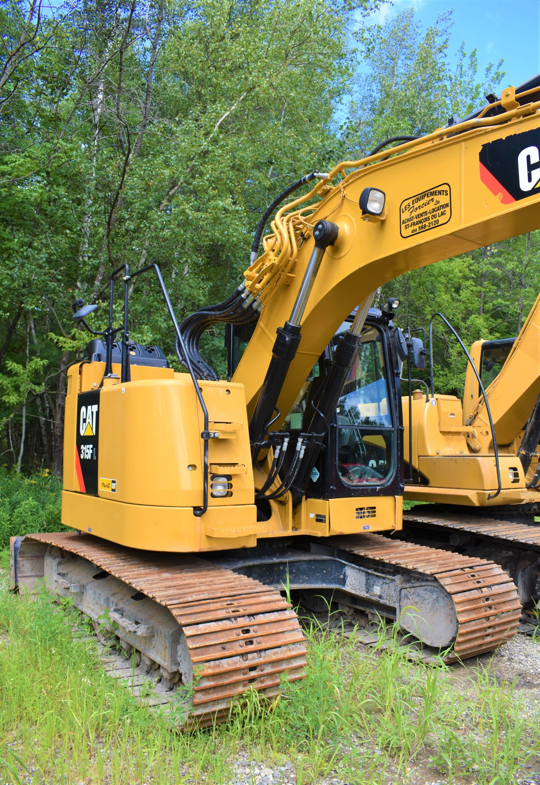 Excavatrices, CAT 315 FL CR, SN 10460, 2017 - Équipements Forcier