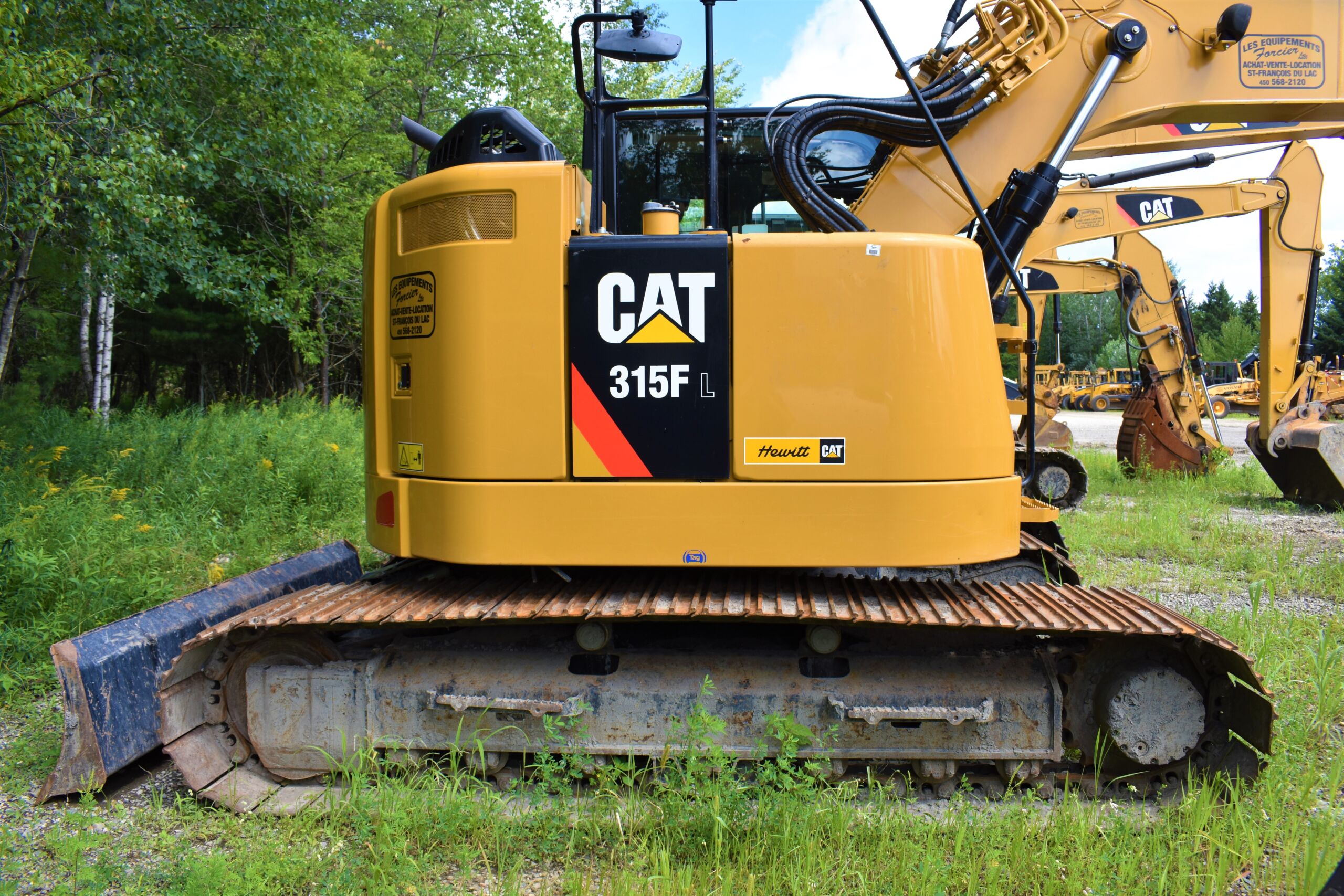 Excavatrices, CAT 315 FL CR, SN 10460, 2017 - Équipements Forcier