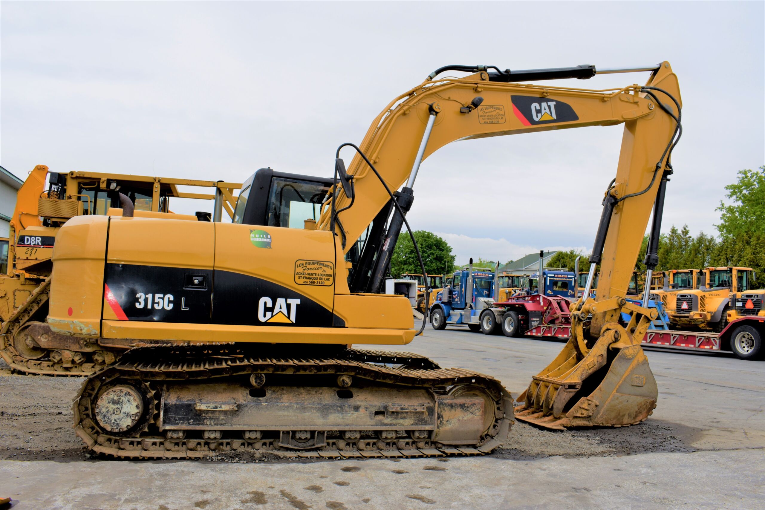 Excavatrices location, CAT 315 C, SN CJC02275, 2005 - Équipements Forcier